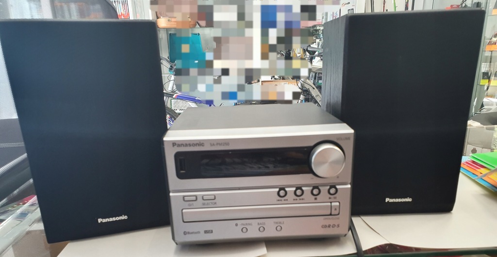 OKAZJA Wieża Panasonic SA-PM 250 CD USB AUX RADIO - 12488828126 - oficjalne archiwum Allegro