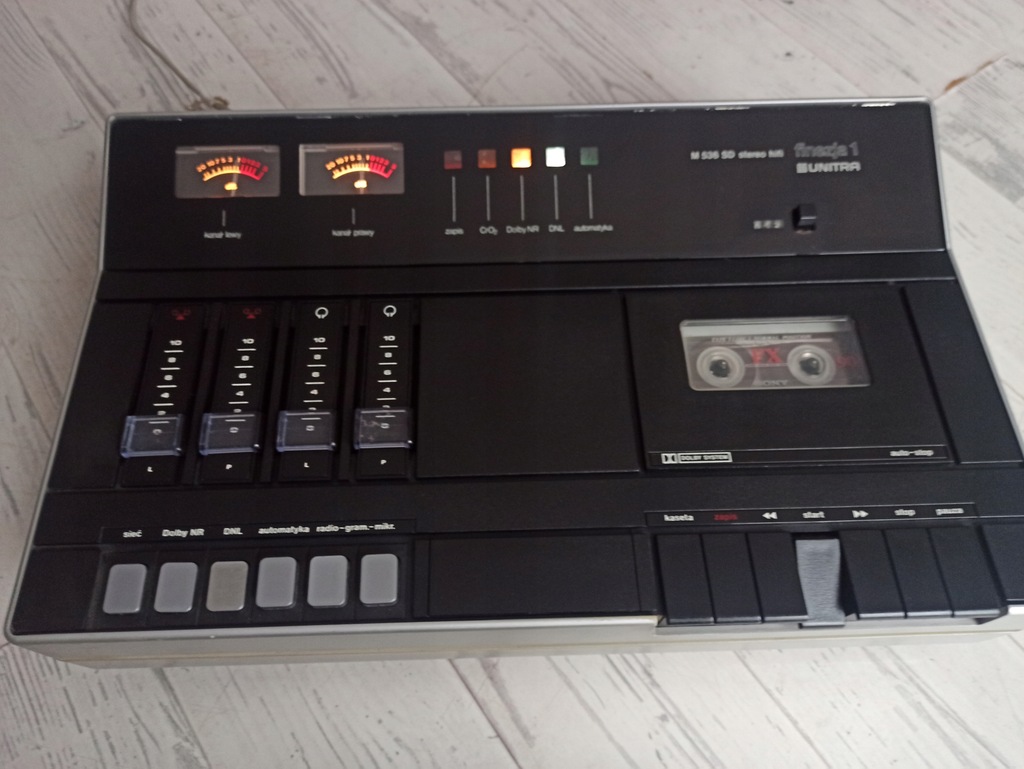 MAGNETOFON UNITRA M536 SD FINEZJA 1 - 11989536762 - oficjalne archiwum ...