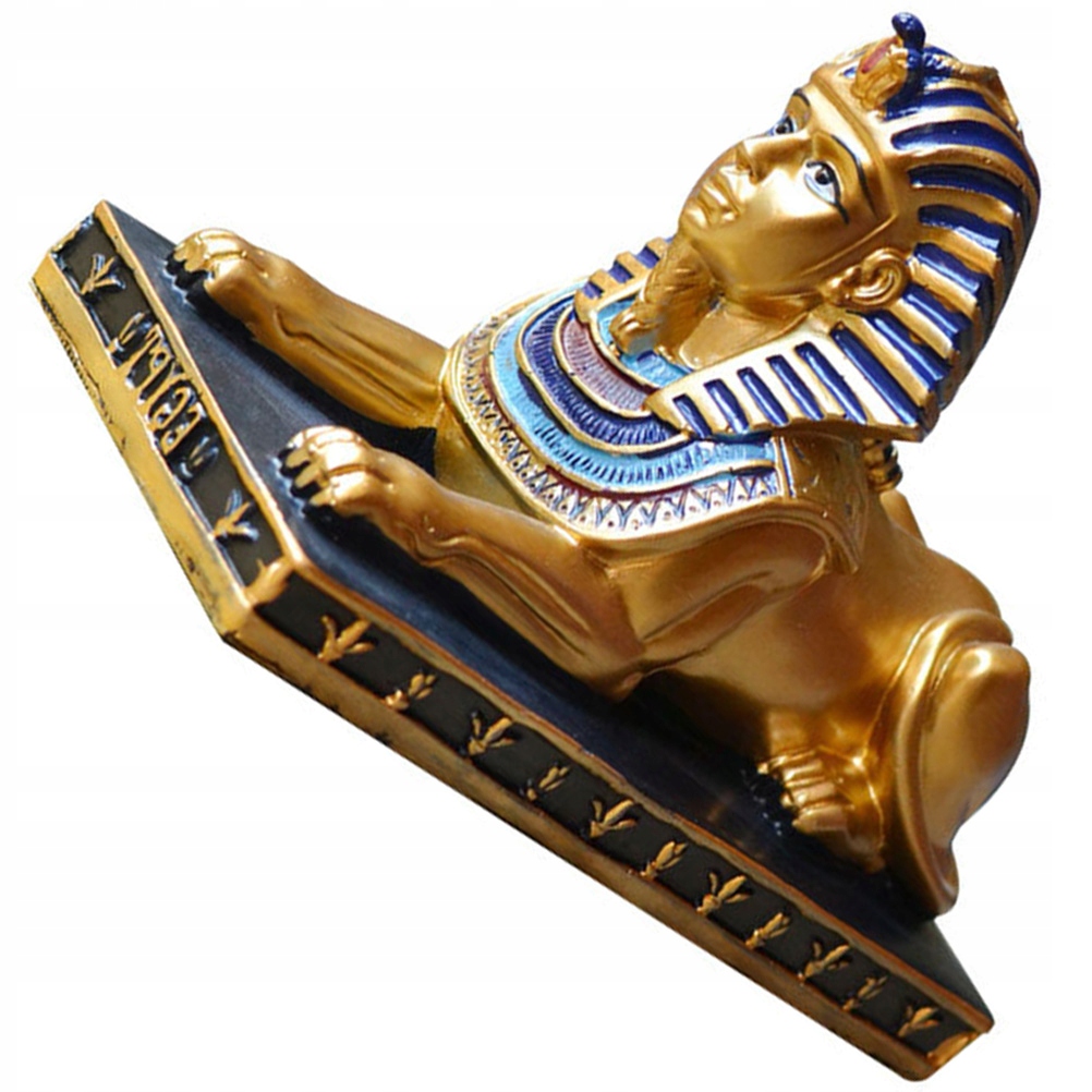Egyptian Decor Home Sphinx Garden Statue King - 14229665360 - oficjalne ...