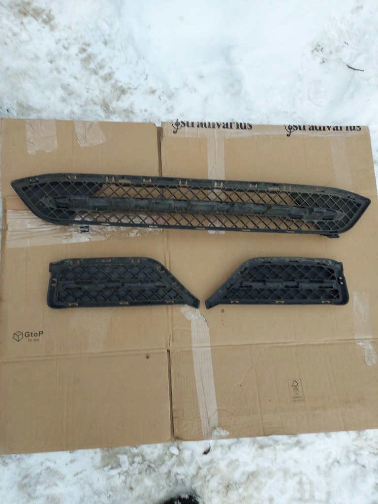 BMW X1 E84 R.12 KRATKI ZDERZAKA PRZÓD 51547307792 - 10245393524 ...