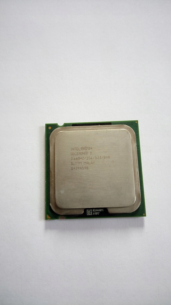 Intel celeron D 2.66ghz/256/533/04a sl7tm q439a598 - 7864378747 ...