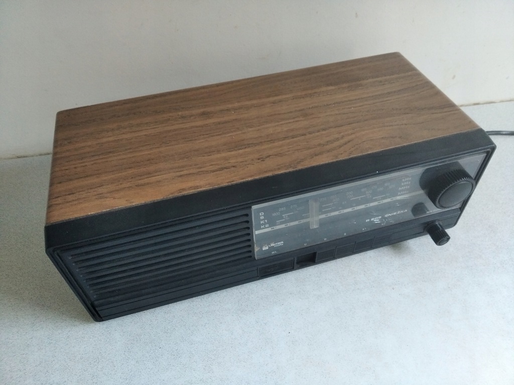 Radio Unitra Diora R 206 Śnieżka PRL - 14191298742 - oficjalne archiwum ...