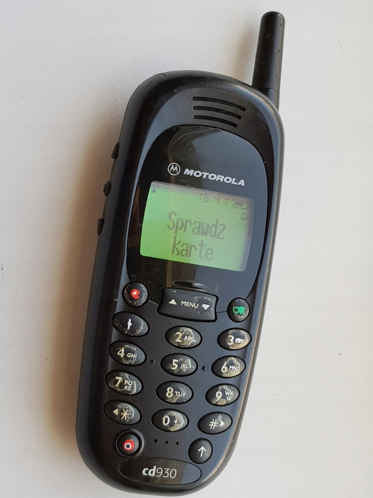 Motorola CD930 Salon Polska Unikat Sprawny - 13796736173 - oficjalne archiwum Allegro