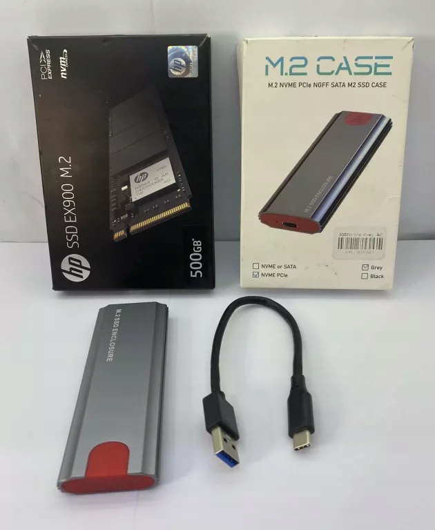 DYSK ZEWNĘTRZNY HP SSD EX900 M.2 500 GB + OBUDOWA M2 CASE NVME - 14991926130 - oficjalne ...