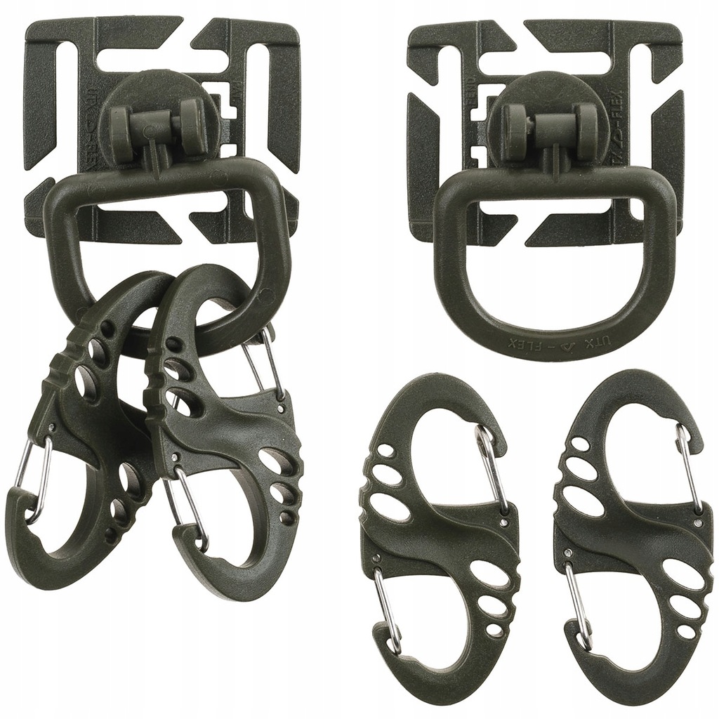 DURAFLEX MOLLE D-RING / S-HOOK KARABINEK OLIV - 8966798097 - oficjalne ...