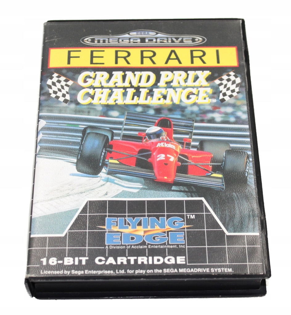 Ferrari Grand Prix Challenge Sega Mega Drive - 11932059268 - oficjalne ...