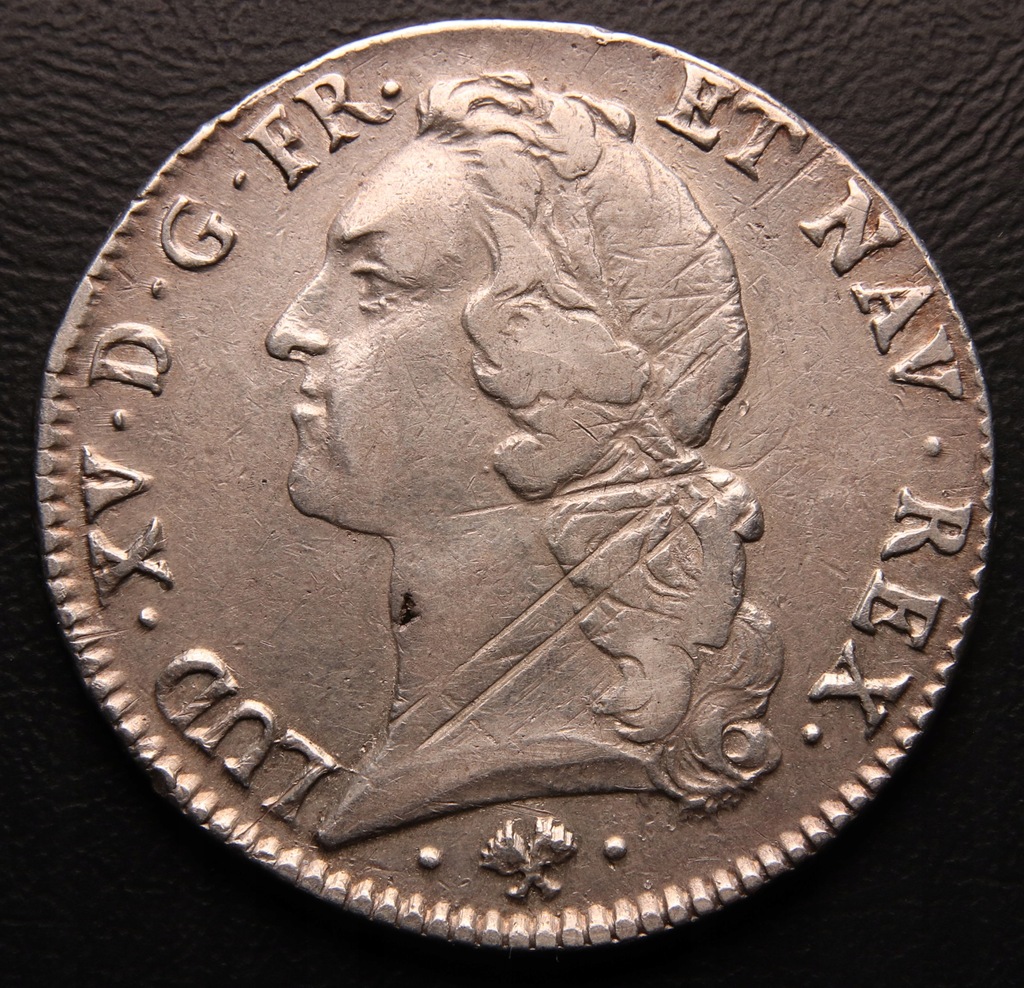 ANK FRANCJA LUDWIK XV 1 TALAR C - 14797633824 - oficjalne archiwum Allegro