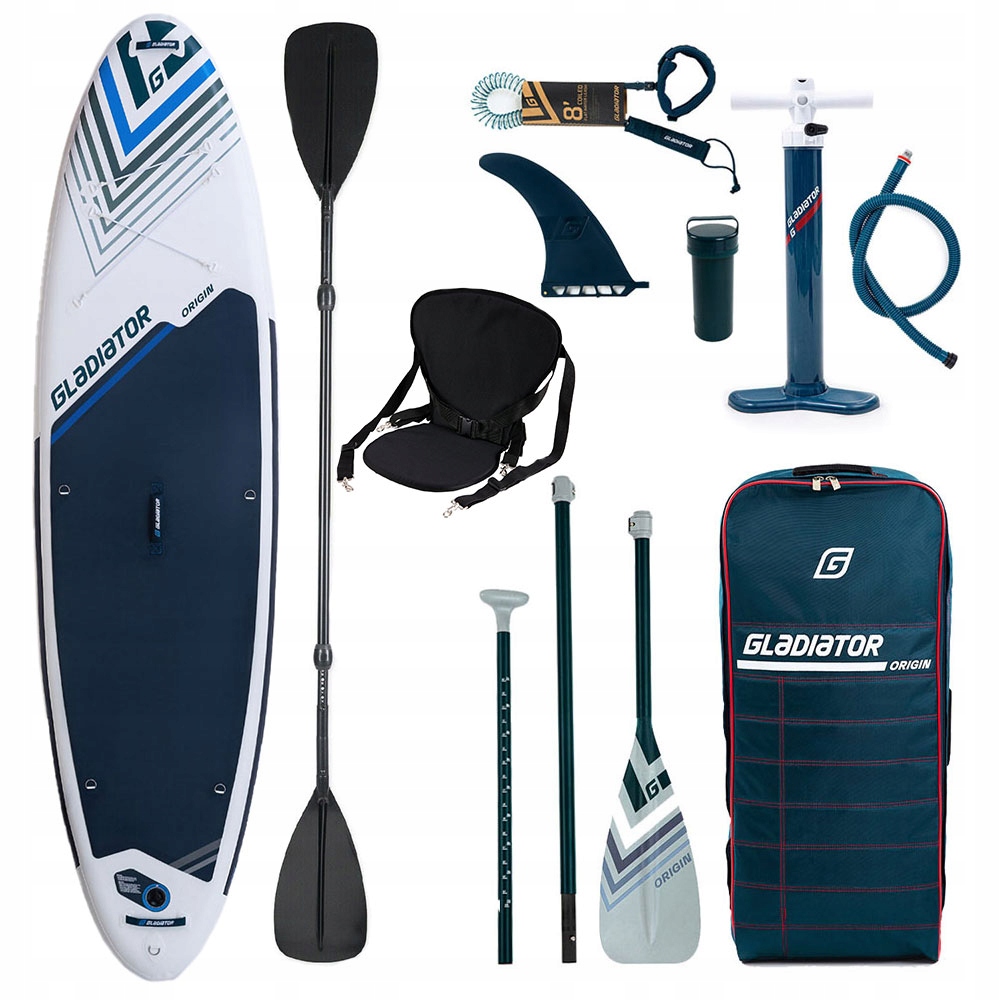 Deska SUP Pompowana GLADIATOR ORIGIN 10'8 COMBO - 12174647782 - oficjalne archiwum Allegro