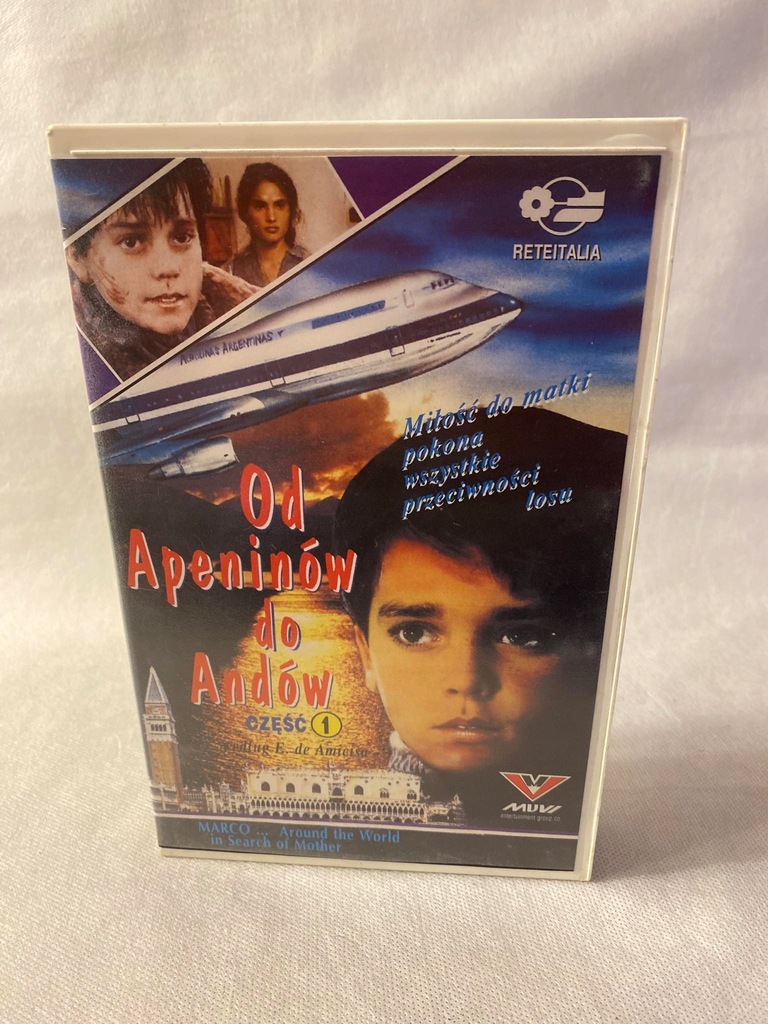 OD APENINÓW DO ANDÓW VHS CZ.1 - 13849726102 - oficjalne archiwum Allegro