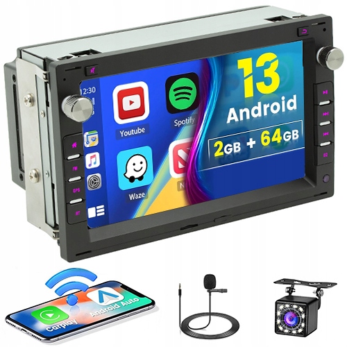 RADIO ANDROID AUTO CARPLAY GPS BT VW PASSAT B5 GOLF 4 POLO 4 VW T5 2GB/64GB - 15313854834 ...