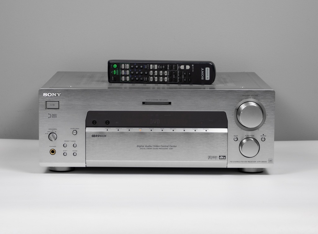 Amplituner SONY STR-DB930 QS Kino Domowe + Pilot - 10593359659 ...