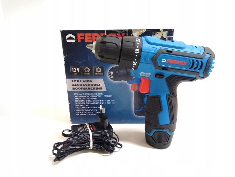 WKRĘTARKA FERREX FB12-L 12V - 8869217554 - oficjalne archiwum Allegro