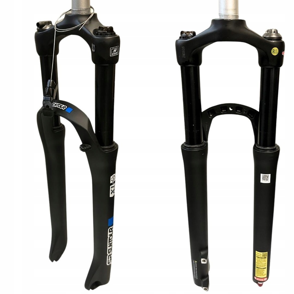 Widelec SR SUNTOUR X1 COIL RL-R 27,5 blokada ,120mm czarny mat 1-1/8x255 - 14855801667 ...