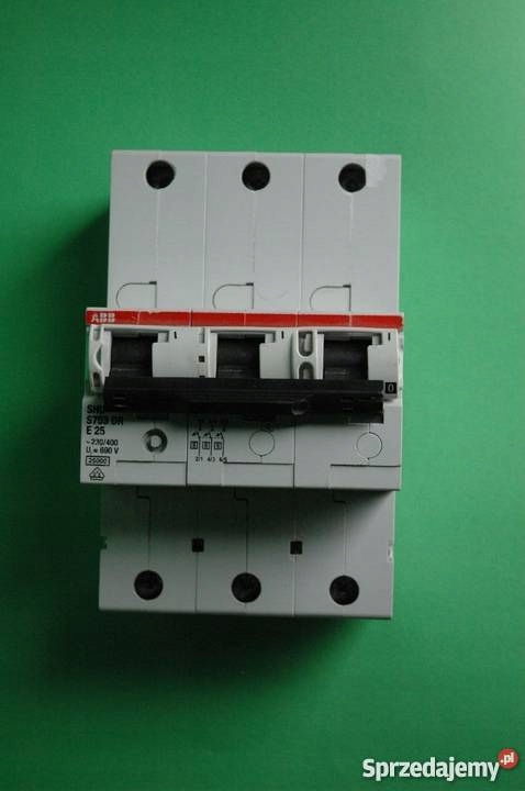 Wyłącznik nadprądowy selektywny ABB S753DR-E25 - 8140162636 - oficjalne archiwum Allegro
