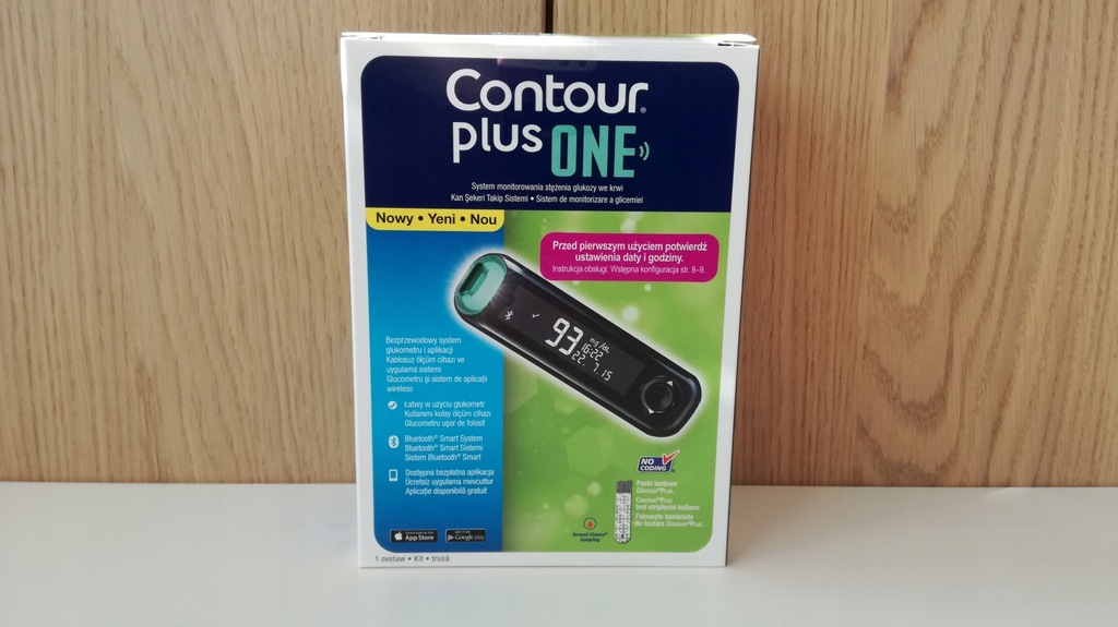 Glukometr CONTOUR PLUS ONE_55 pasków_zestaw_NOWY - 7814665231 ...