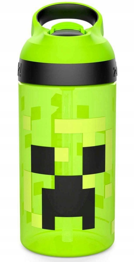 Bidon MINECRAFT oryginalny ZAK! 450ml Creeper - 9860803140 - oficjalne ...