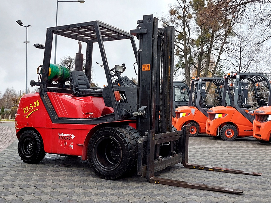 wózek widłowy Balkancar R2-S35 3,5 t LPG - 12987324531 - oficjalne archiwum Allegro