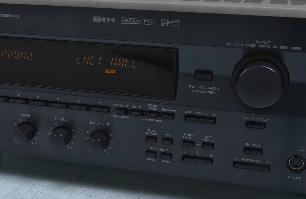 YAMAHA RX-V595RDS AMPLITUNER DOLBY DIGITAL - 12353399531 - oficjalne ...