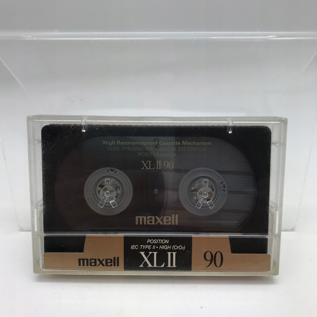 Kaseta - Kaseta magnetofonowa Maxell XL II 90 - 12379357179 - oficjalne archiwum Allegro