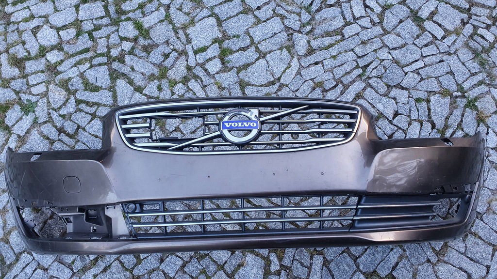 VOLVO S80 II V70 III LIFT 14-16 ZDERZAK PRZEDNI PRZÓD grill kpl ...