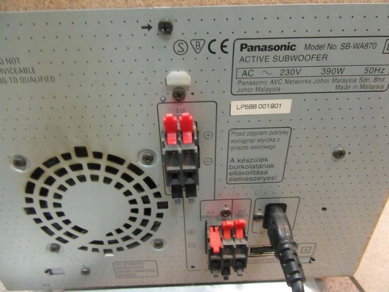 KINO DOMOWE PANASONIC SA-HT870 - 7556174682 - oficjalne archiwum Allegro