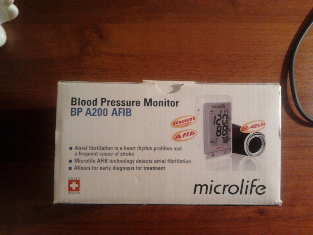 Ciśnieniomierz Microlife BP A200 AFIB - 7703441785 - oficjalne archiwum ...