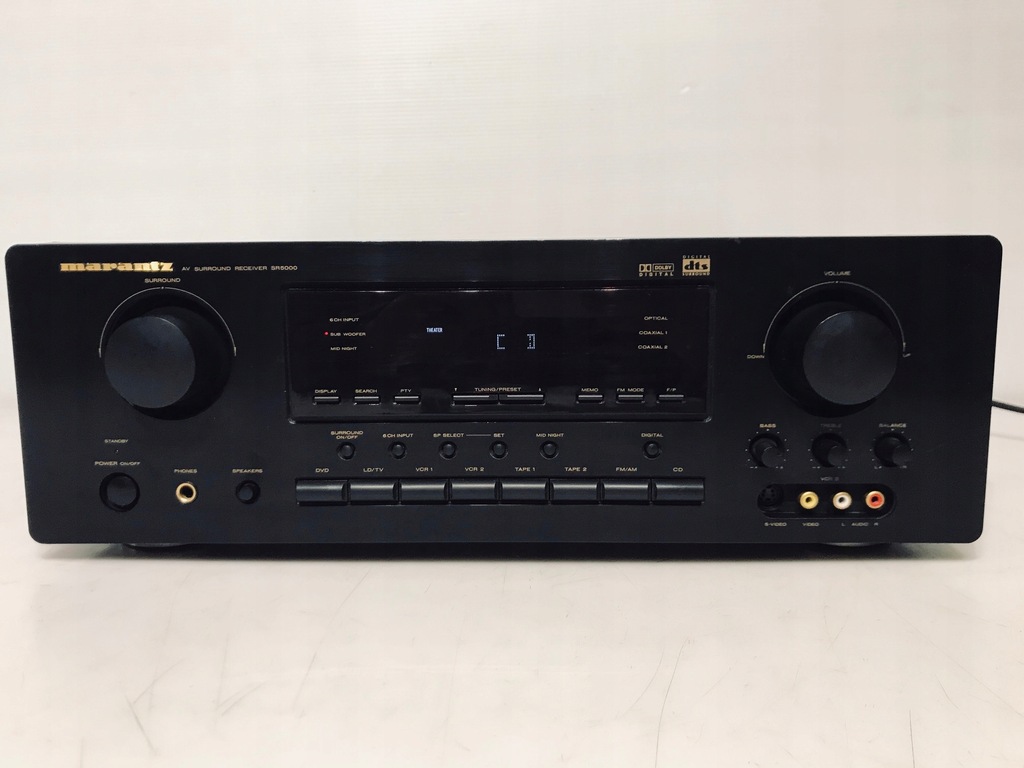 Amplituner MARANTZ SR5000/N1B - 12857975750 - oficjalne archiwum Allegro