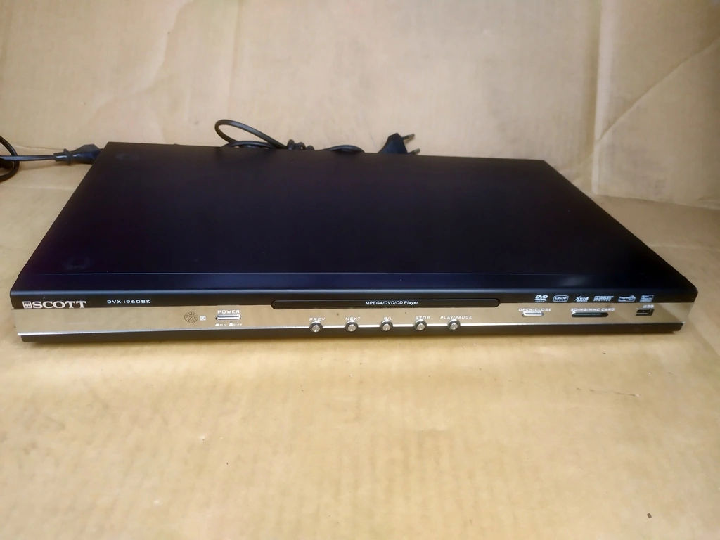 ODTWARZACZ CD DVD scott 1960 bk - 12331026413 - oficjalne archiwum Allegro