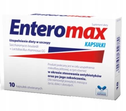 ENTEROMAX PROBIOTYK Lactobacillus rhamnosus GG - 15143863556 ...