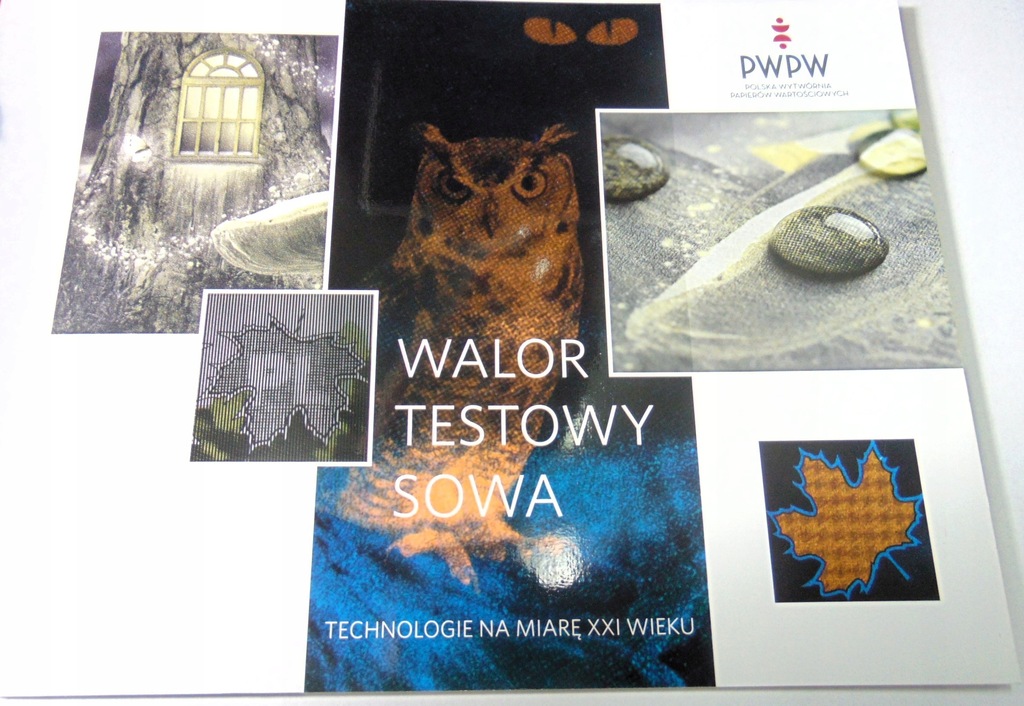 Walor, Banknot Testowy PWPW Sowa RZADKI NOWOŚĆ - 14557659240 ...