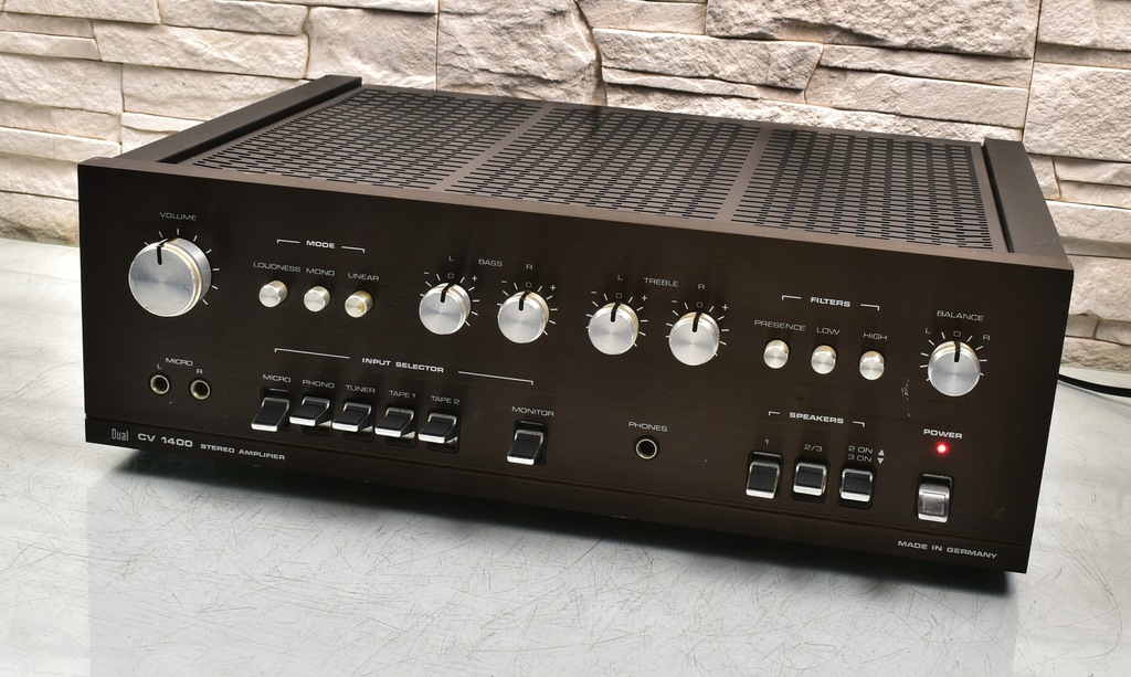 Dual CV 1400 Vintage Stereo Integrated Amplifier - 12778961848 ...