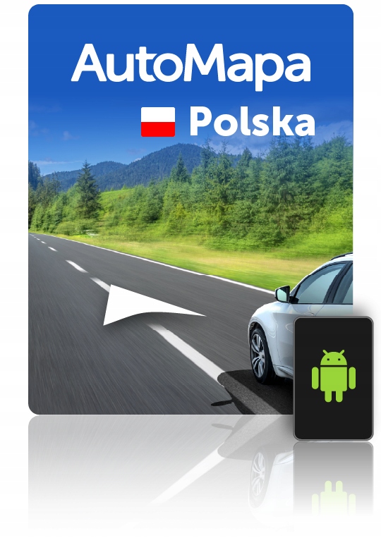 Nowa AutoMapa Polski na 3m-ce (90 dni) Android - 12194473914 ...