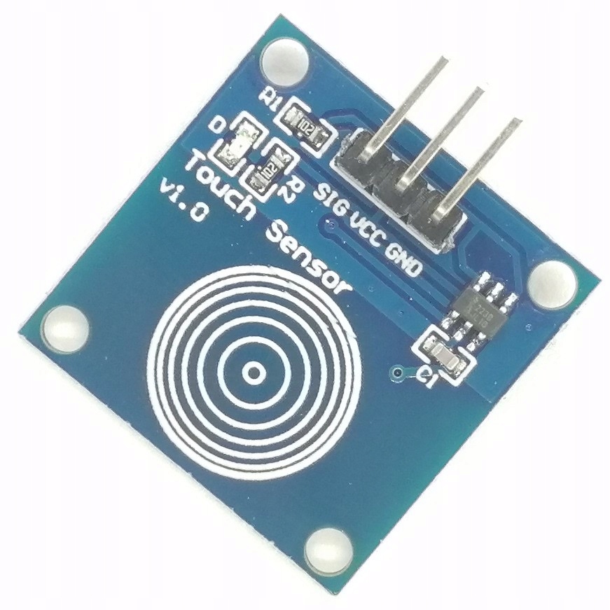 Moduł Przycisk Czujnik dotykowy TTP223B Arduino - 10822107668 ...