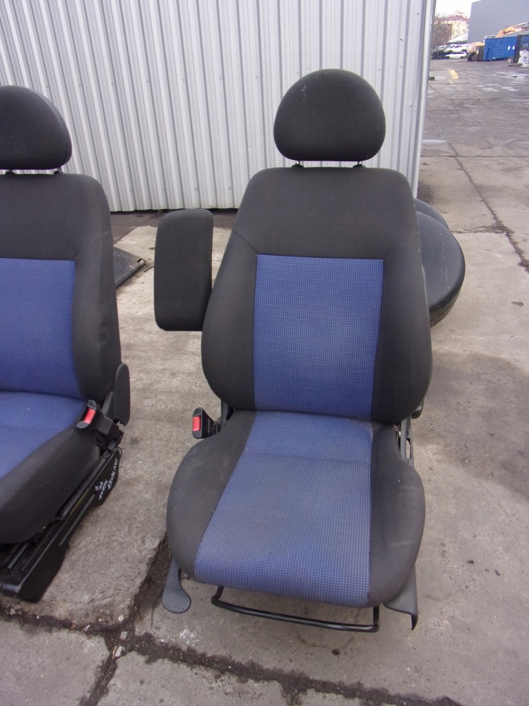 Fotel lewy kierowcy z podłokietnikiem Opel Meriva - 12993561781 - oficjalne archiwum Allegro