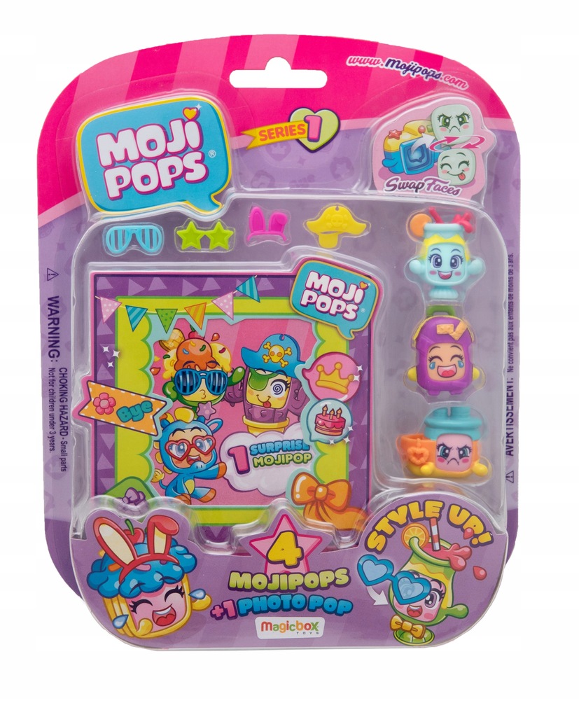 MOJI POPS ZESTAW PHOTO POP 4-PACK 4 FIGURKI - 7972964671 - oficjalne ...