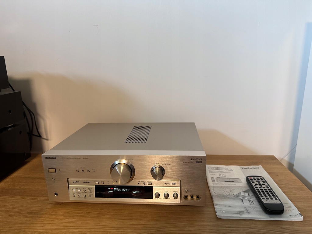 TECHNICS SA-DA8 AMPLITUNER SPRAWNY + ORYGINALNY PILOT INSTRUKCJA! - 14427745087 - oficjalne ...