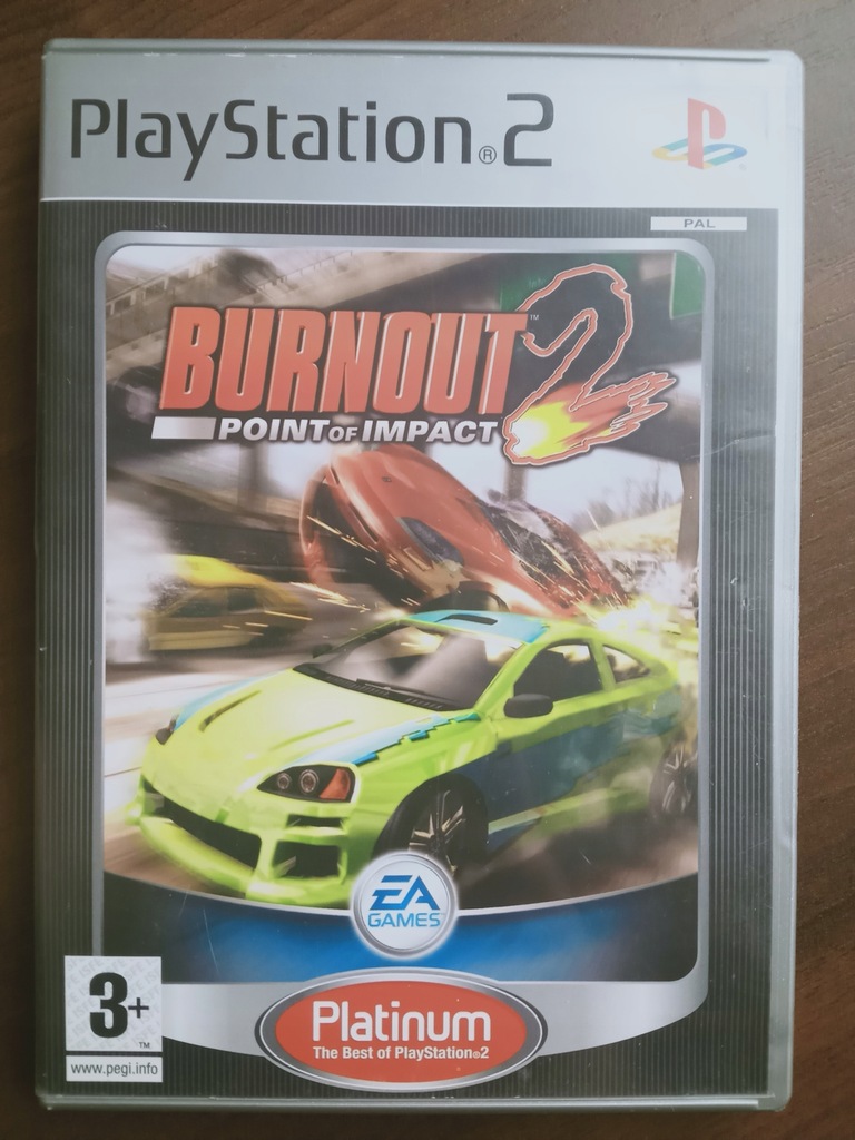 BURNOUT 2 POINT OF IMPACT PS2 - 11428273498 - oficjalne archiwum Allegro