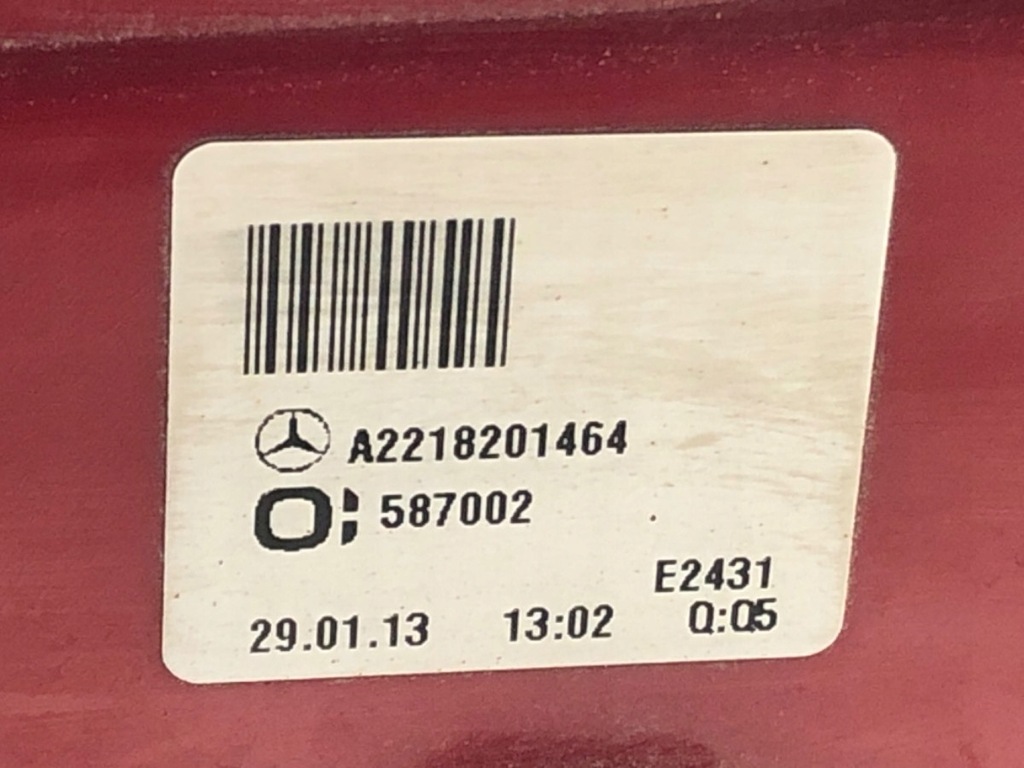 LAMPA TYŁ PRAWA LIFT MERCEDES S W221 A2218201464 - 13684238578 ...