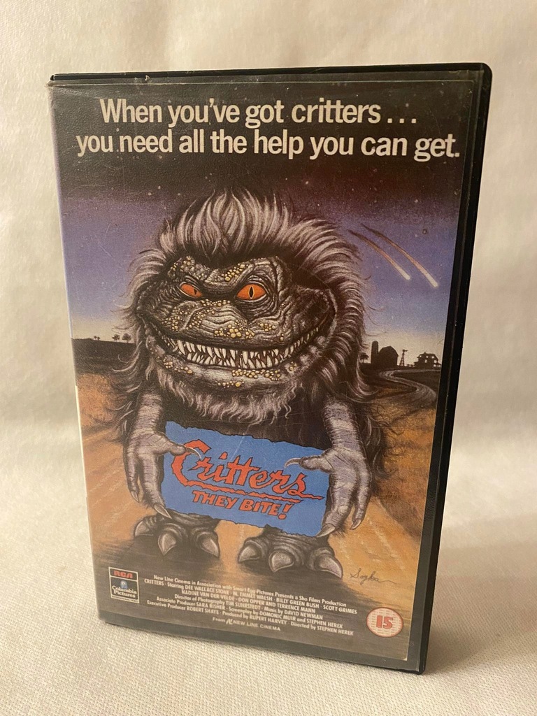 CRITTERS VHS UNIKAT - 13653423129 - oficjalne archiwum Allegro