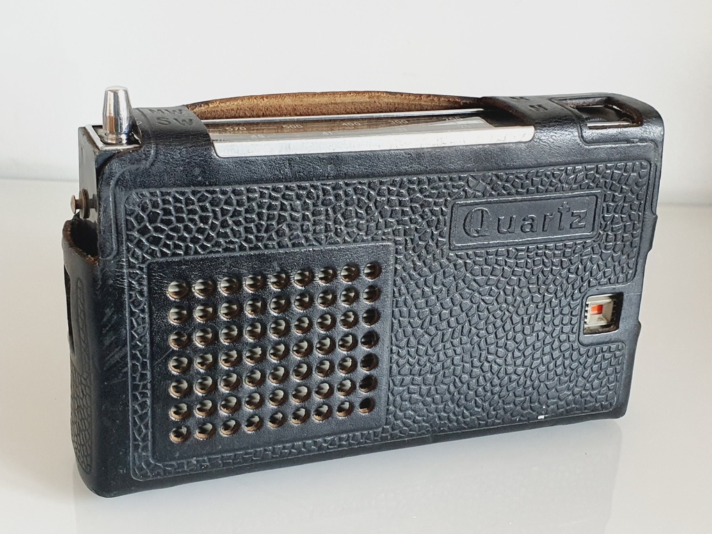 Tranzystorowe przenośne radio, Quartz-402, ZSRR - 12686089483 ...