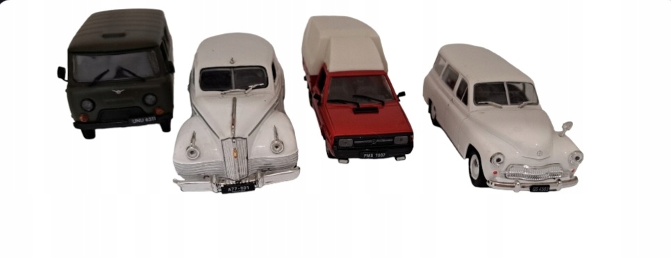 KULTOWE AUTA PRL-U KOLEKCJA 10 SZT + CZASOPISMA - 13028598844 ...