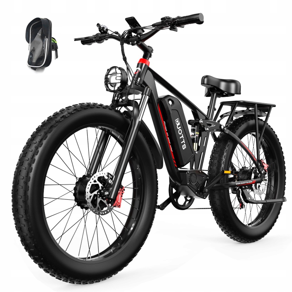 2* Duotts S26 Rower Elektryczny 750W*2 48V 20Ah - 15365070755 - oficjalne archiwum Allegro