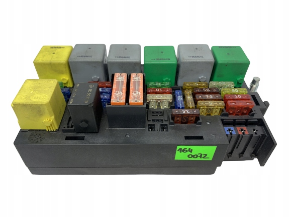 MERCEDES MODUŁ STEROWNIK SKRZYNKA BEZPIECZNIKÓW A1645400072 ...