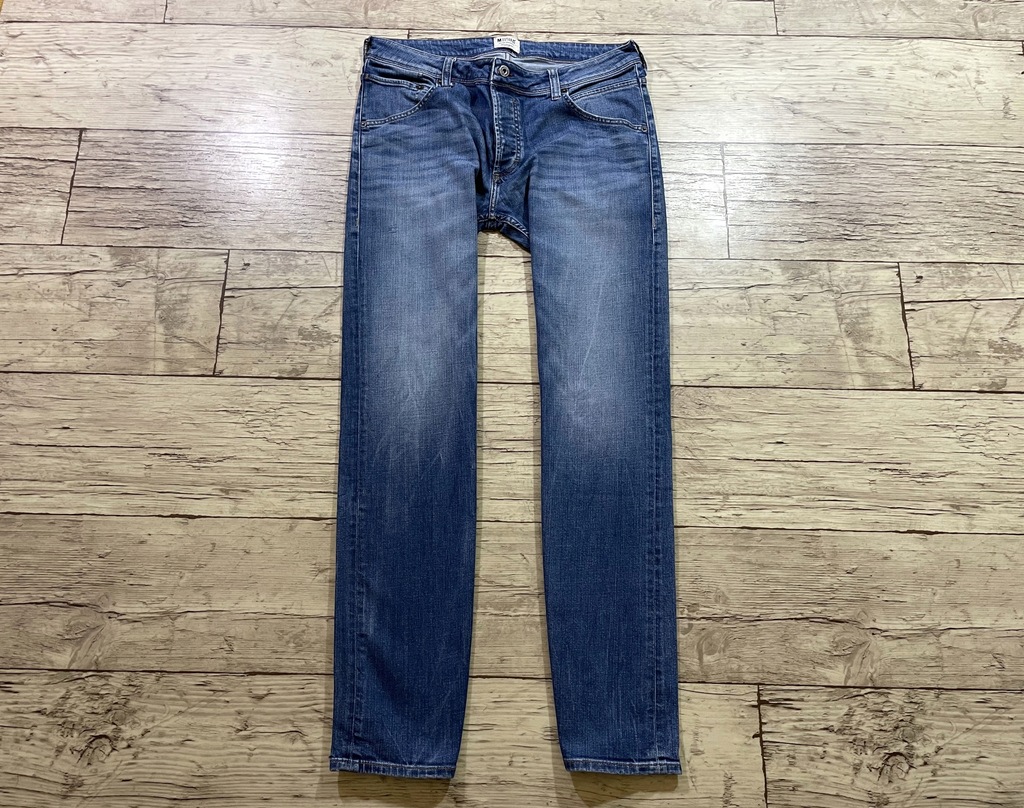 MUSTANG TRUE DENIM Spodnie Męskie Jeans IDEAŁ stretch W34 L34 pas 92 ...