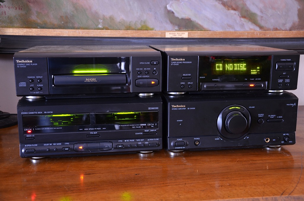 Wieża stereo Technics SE-CH530, ST-CH530, SL-CH530 - 13143874816 ...