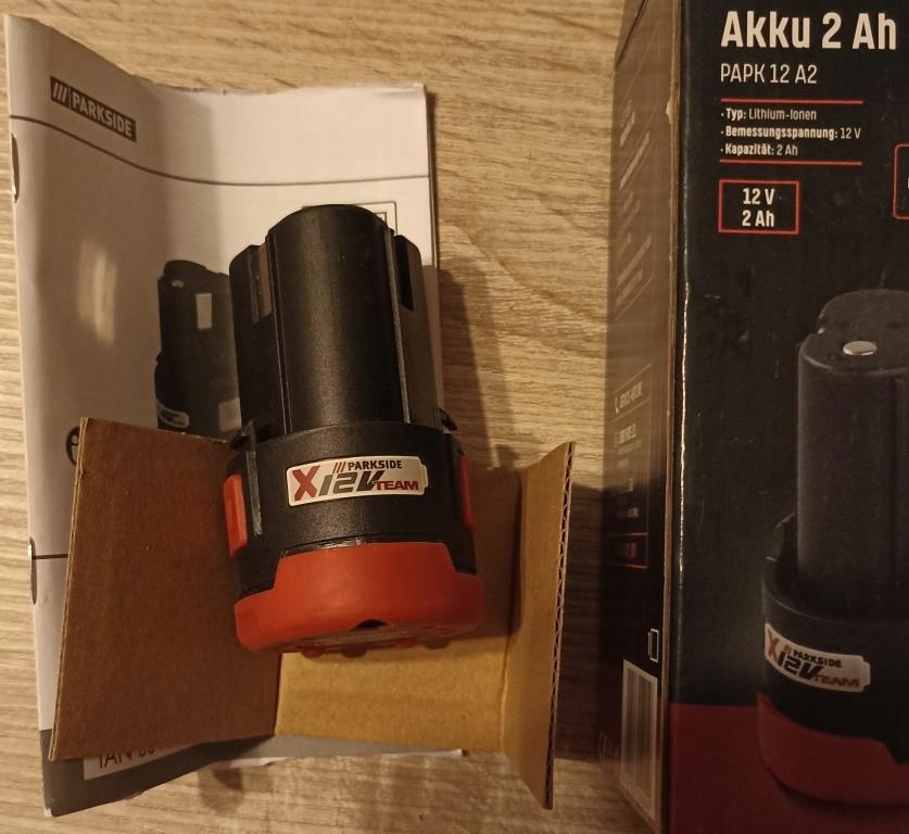 Akumulator PARKSIDE 12V MAX 2000mAh 12 V 2 Ah - 12705018464 - oficjalne ...