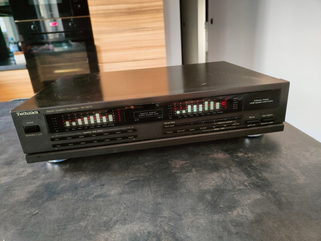 Korektor Graphic Equalizer Technics SH-GE70 - 11660709785 - oficjalne ...