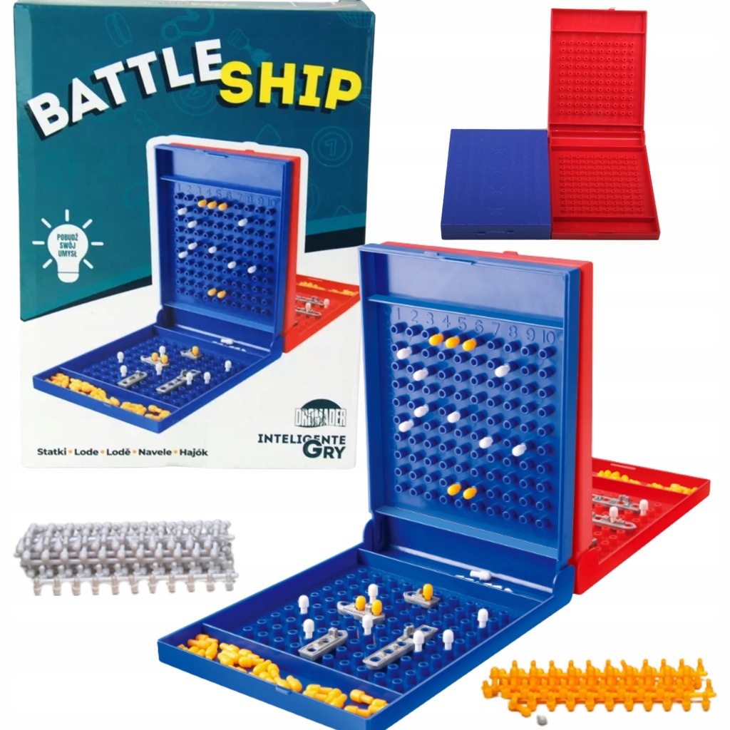 GRA W STATKI STRATEGICZNA LOGICZNA BITWA MORSKA - 13994365721 ...