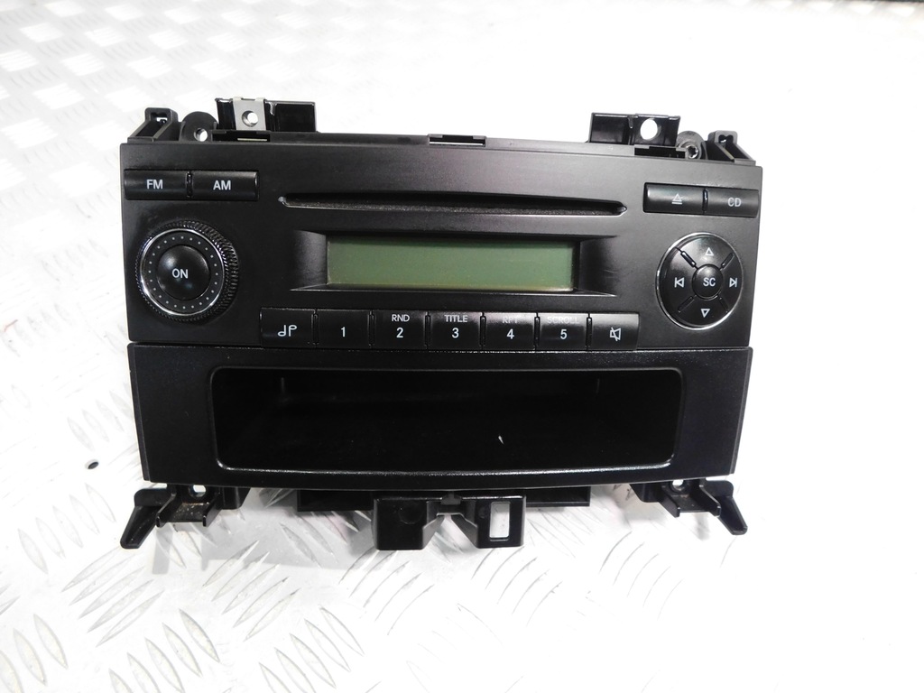 MERCEDES SPRINTER 906 VW CRAFTER radio + schowek mocowanie 06-16r ...