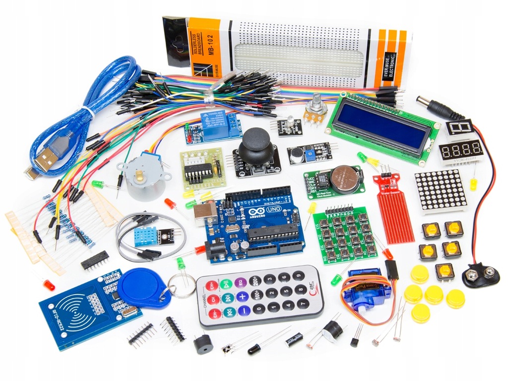 Zestaw Startowy SUPER Arduino UNO R3 Starter KIT - 8482860306 ... Zestaw Startowy SUPER Arduino UNO R3 Starter KIT - 8482860306 ...